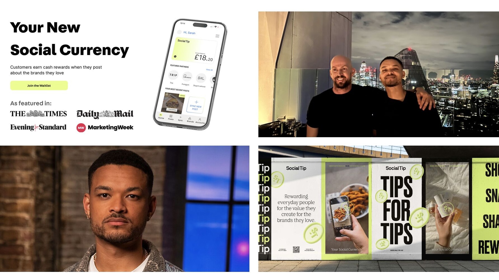 Steven Bartlett teams up with BrewDog founder James Watt at Social Tip - Prolific North