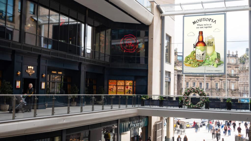 Ocean Outdoor unveils Edinburgh's first large-format pedestrianised ...