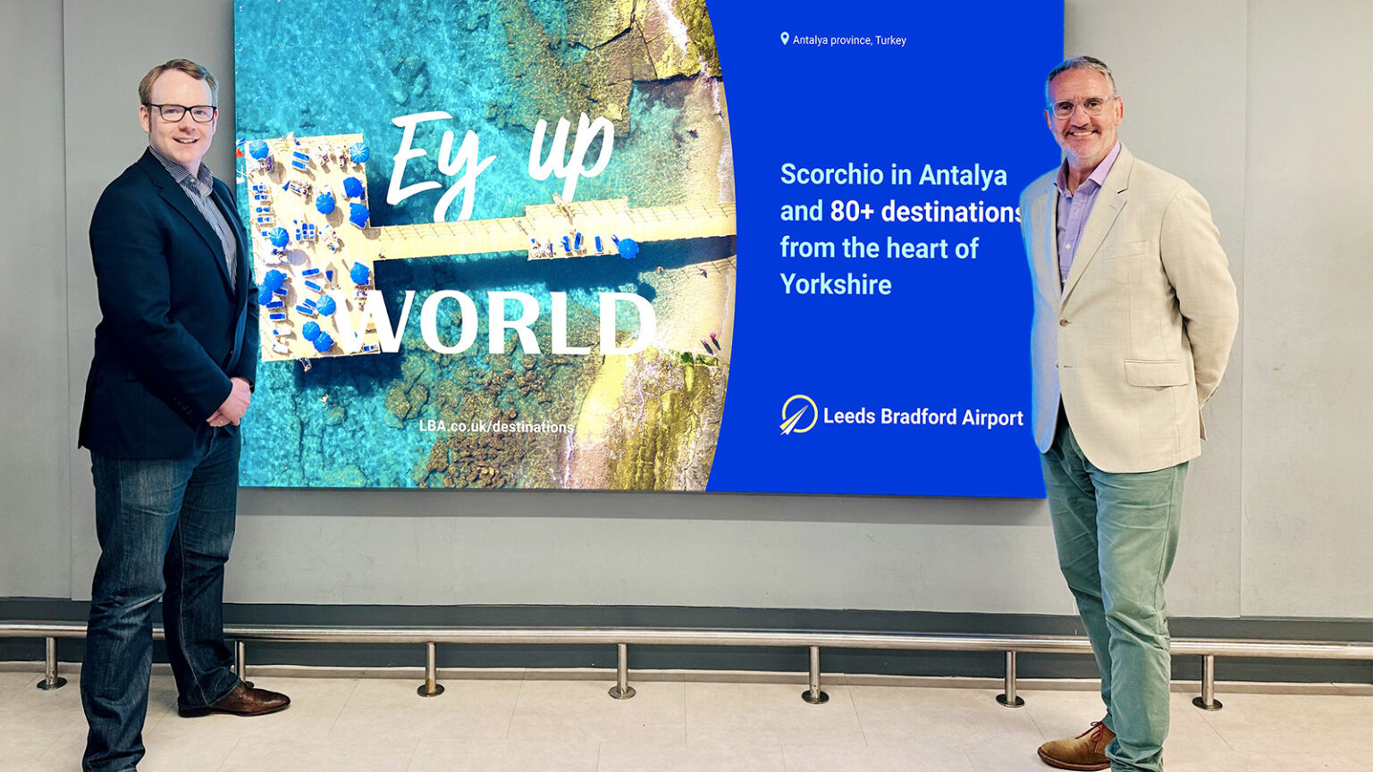 Ey Up World - Leeds Bradford Airport launches first major campaign ...
