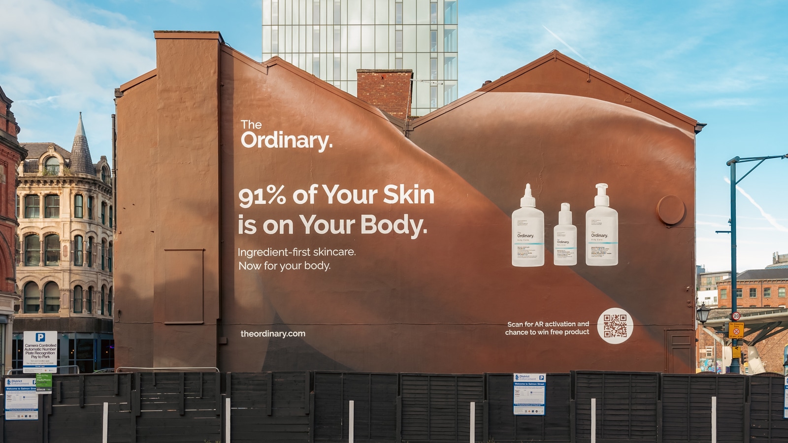 One Agency unveils The Ordinary AR Manchester mural - Prolific North