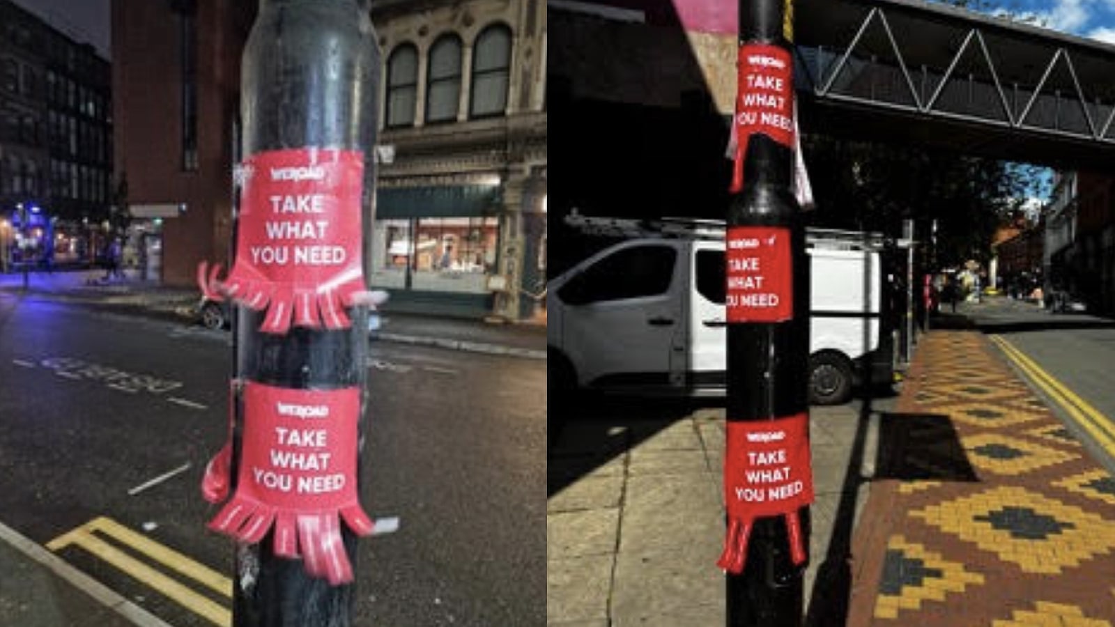 WeRoad campaign encourages Mancunians to 'take what they need' - Prolific North