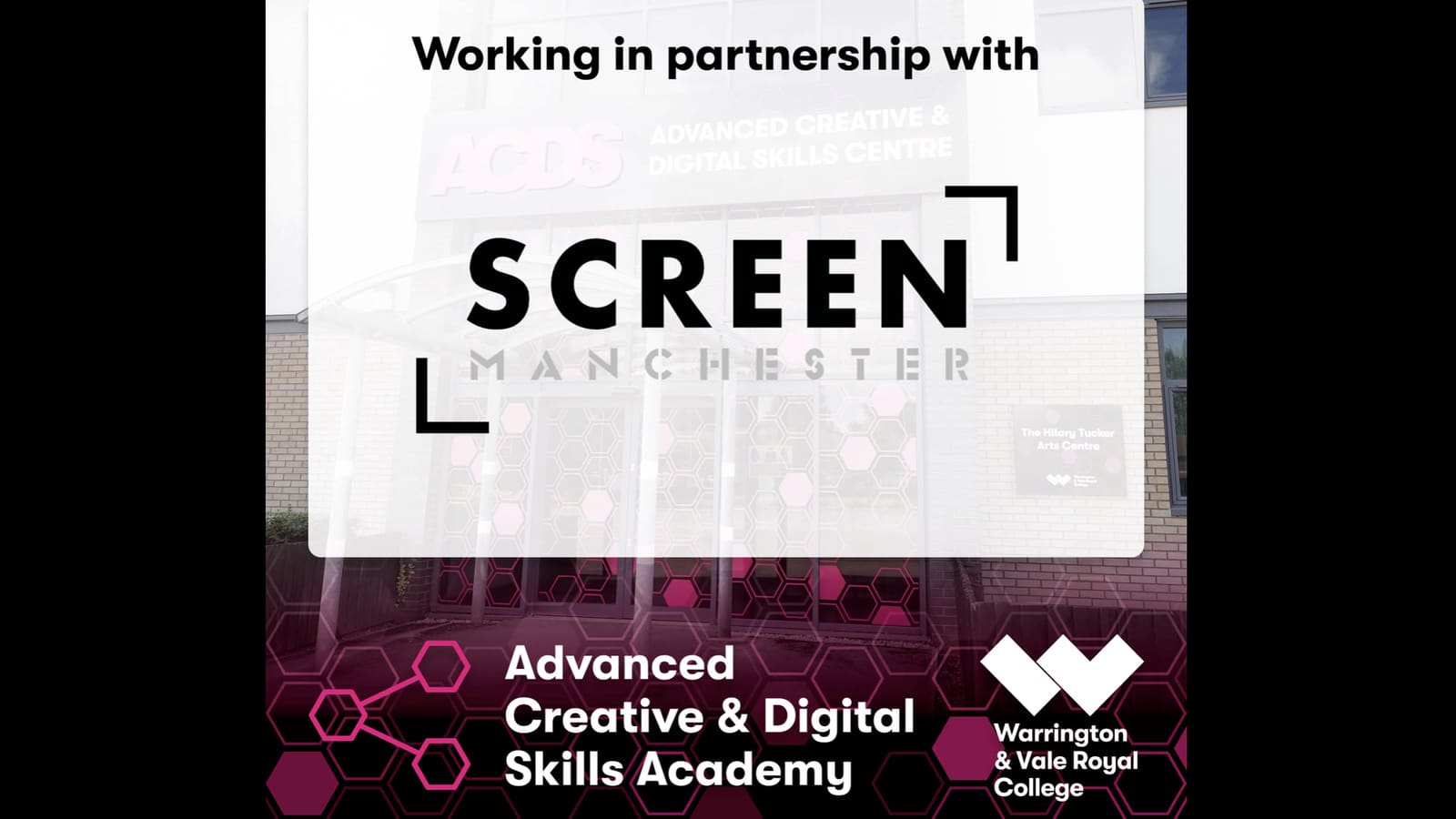 Screen Manchester announces Cheshire college partnership - Prolific North