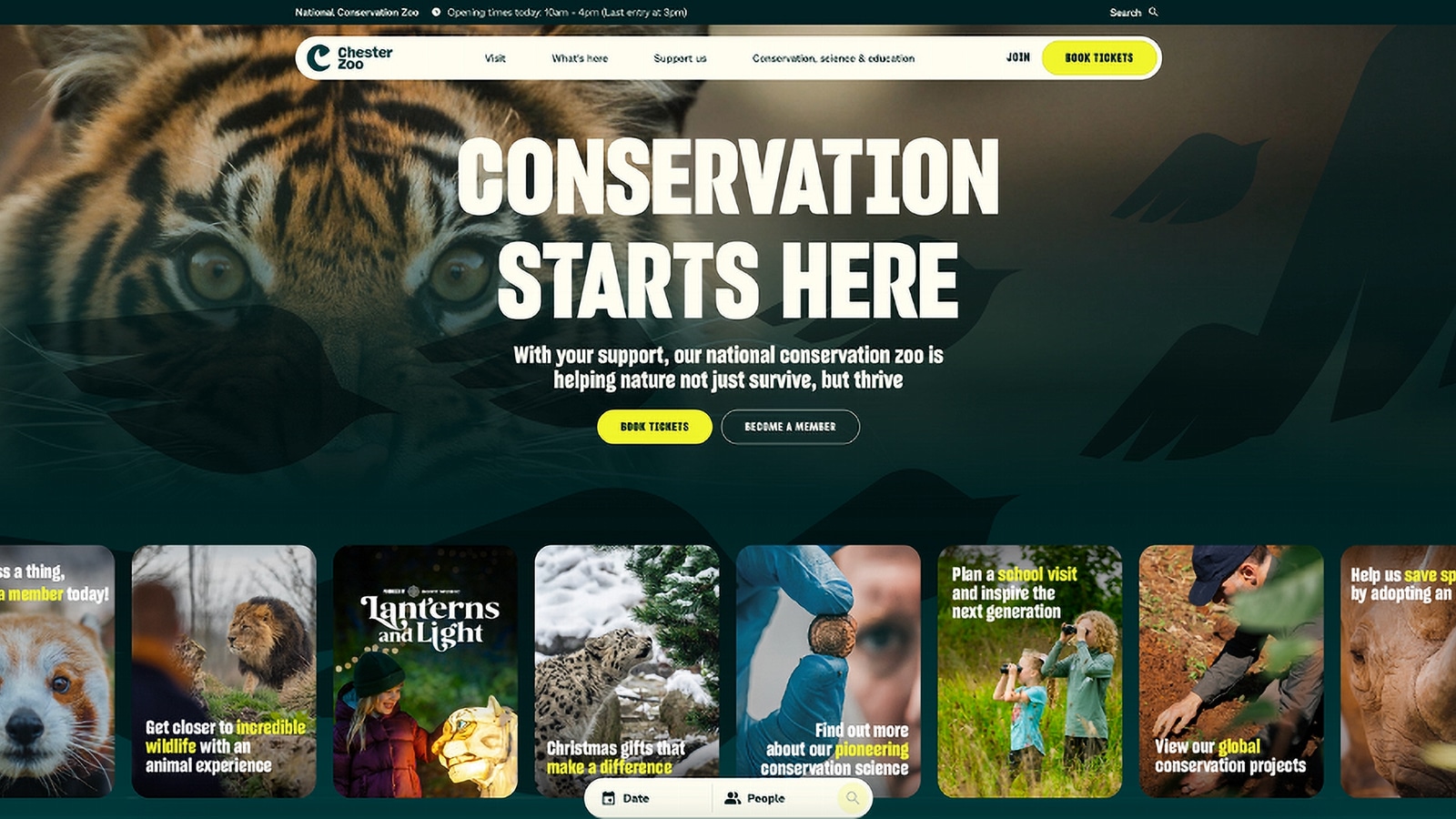 Manchester agency unveils new Chester Zoo website - Prolific North