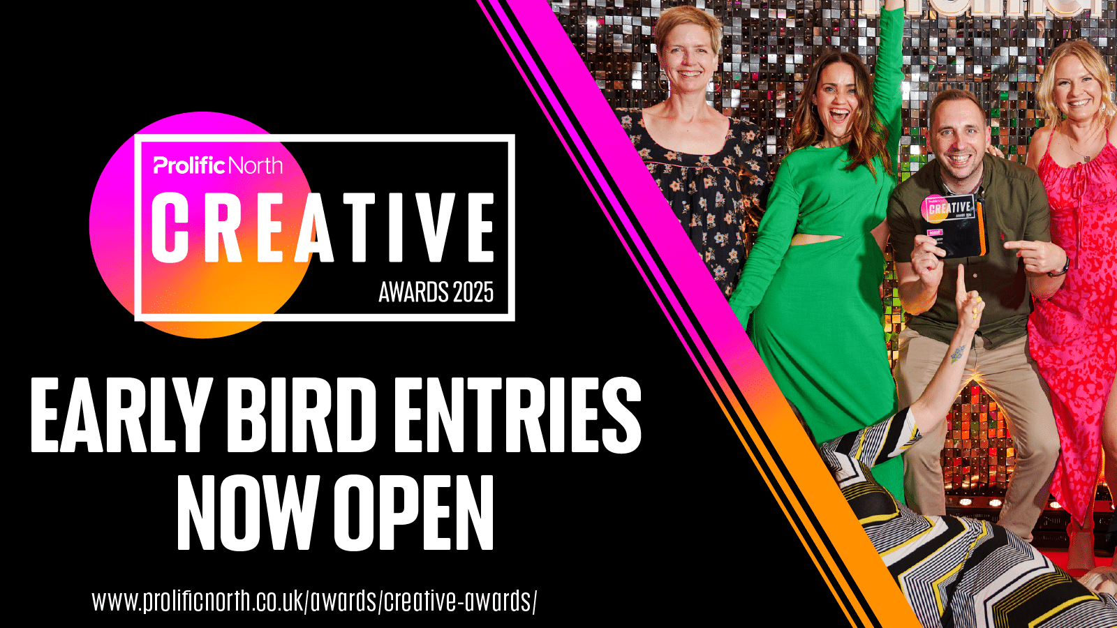 The Prolific North Creative Awards return for 2025 - Prolific North