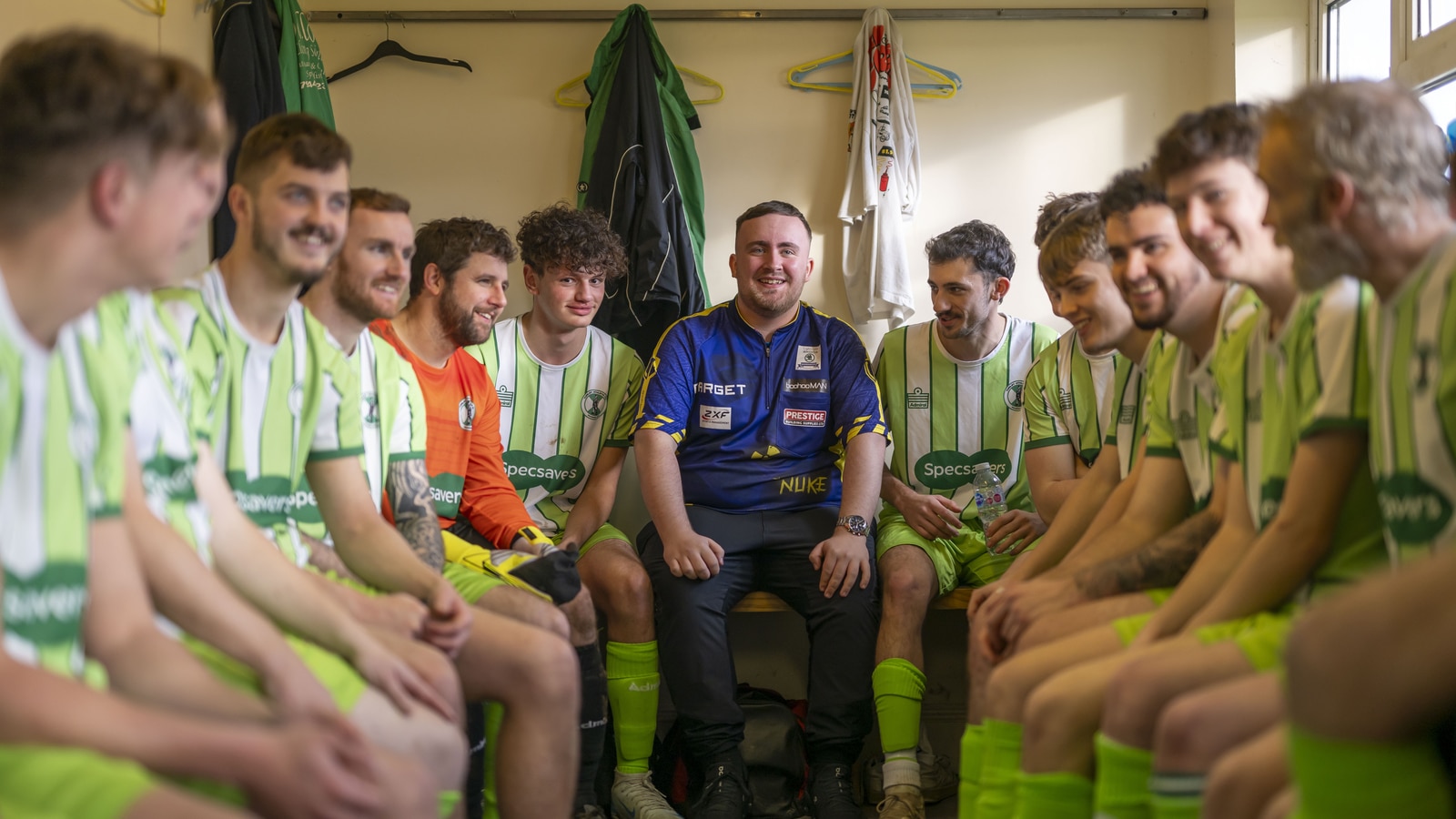 Luke Littler joins Harry Redknapp and England's worst football team for ...