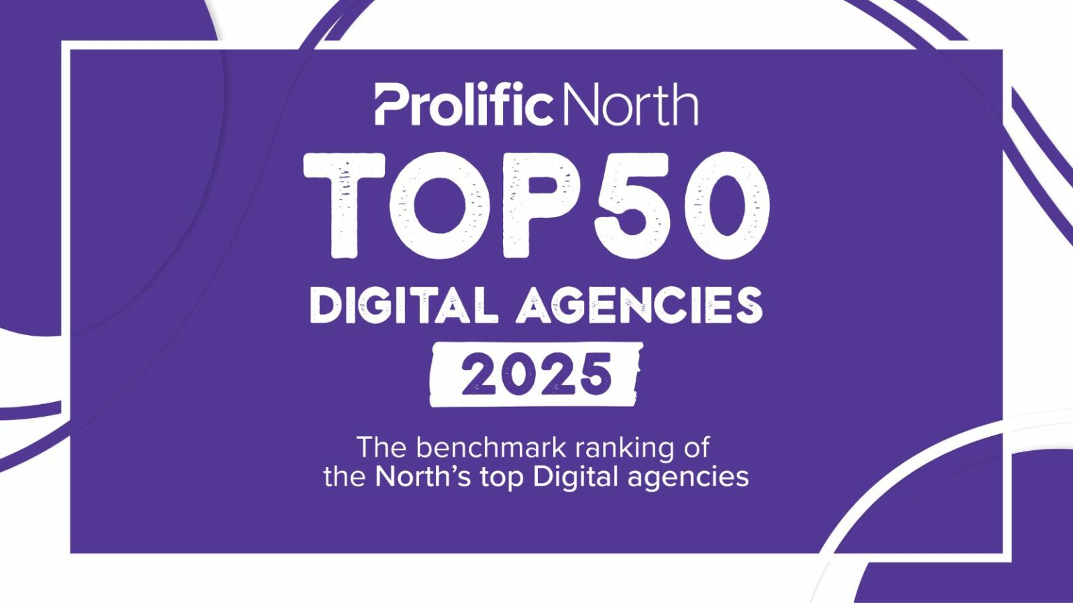 Prolific North’s Top 50 Digital Agencies ranking is back for 2025 ...