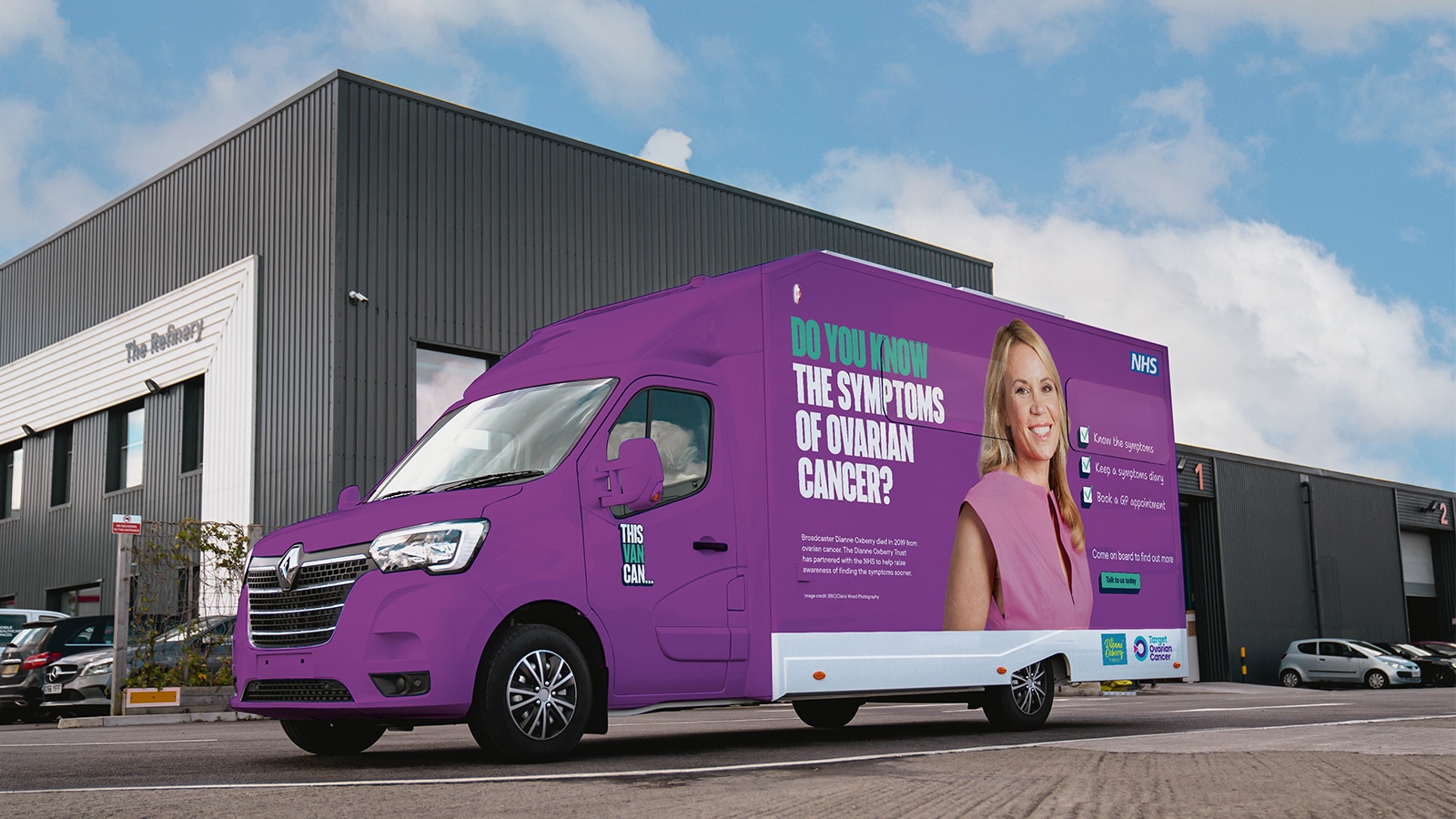 Dianne Oxberry Trust teams up with NHS for ovarian cancer awareness ...