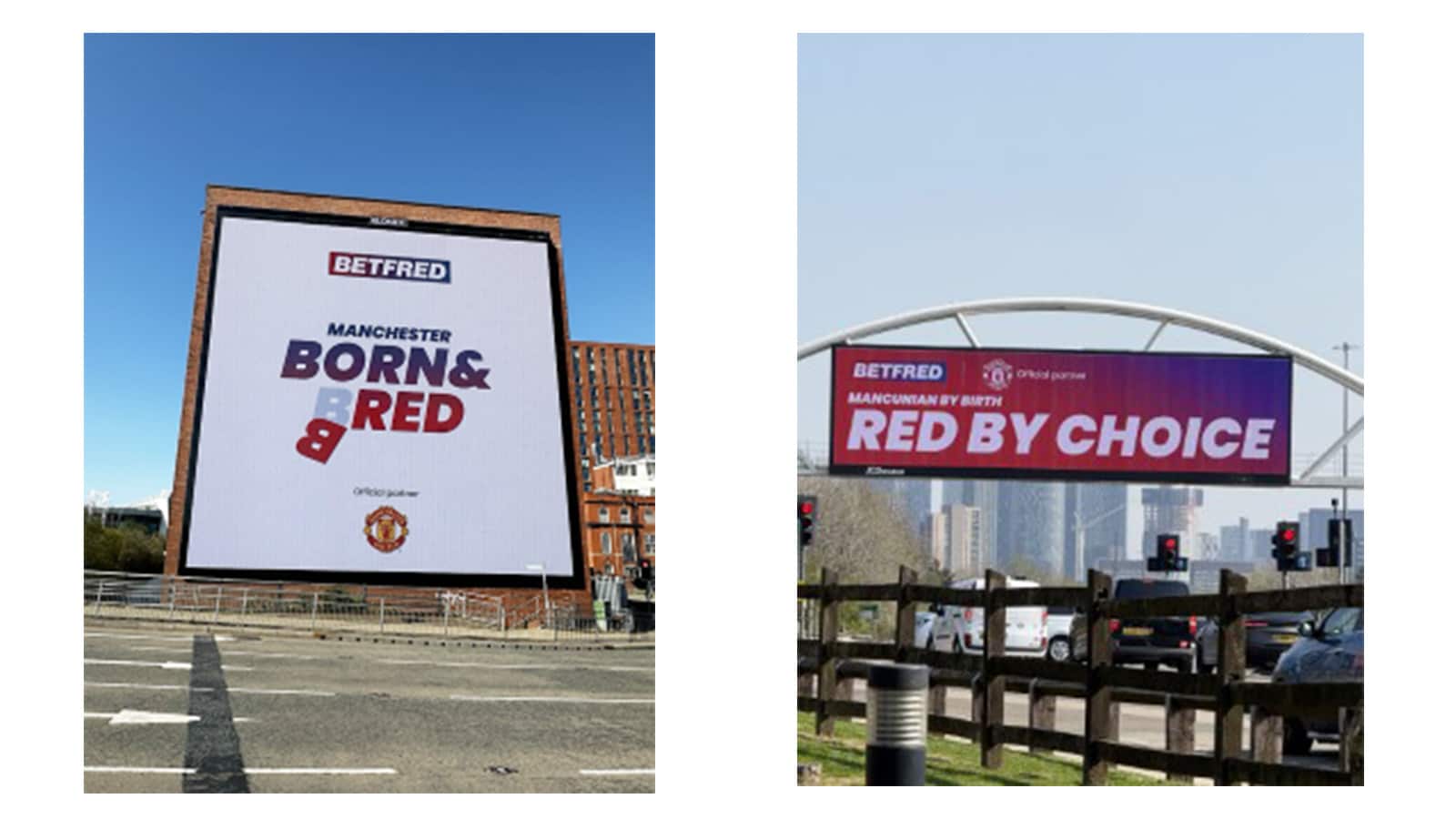 Manchester Born and Red - Betfred campaign to mark Derby Weekend ...