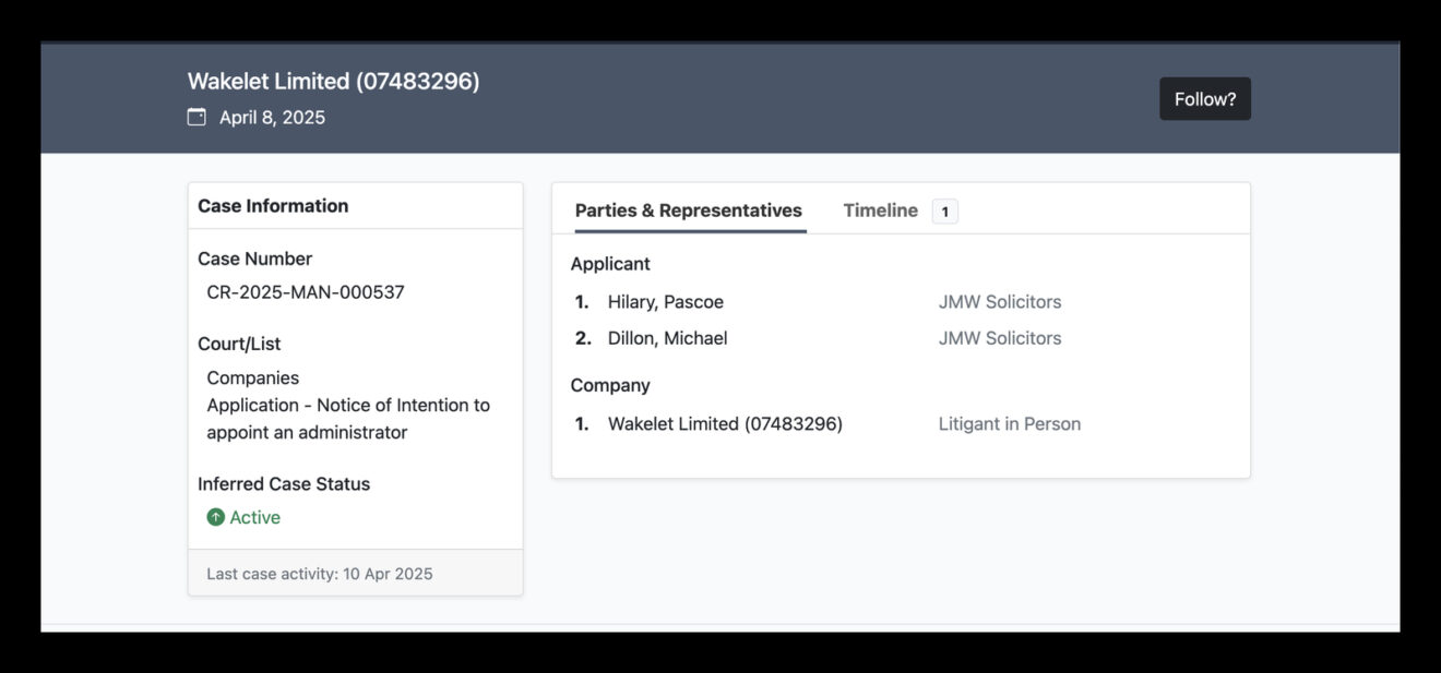 Manchester tech disruptor Wakelet to appoint administrators - Prolific North