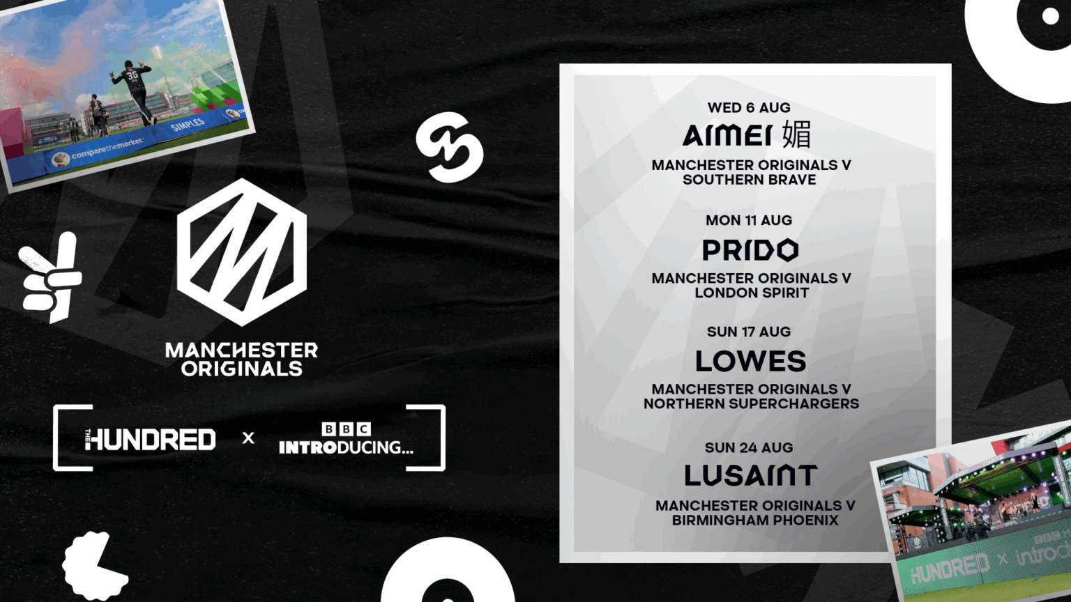 Full lineup as The Hundred brings big hitters and chart toppers to ...