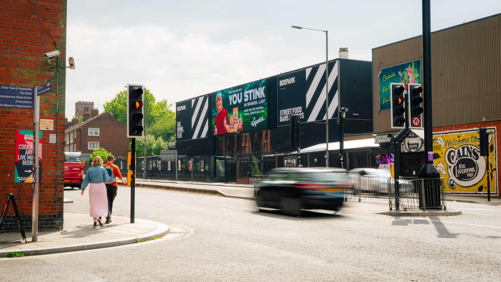 Paddy the Baddy and Dr Squatch launch partnership with Liverpool OOH ...