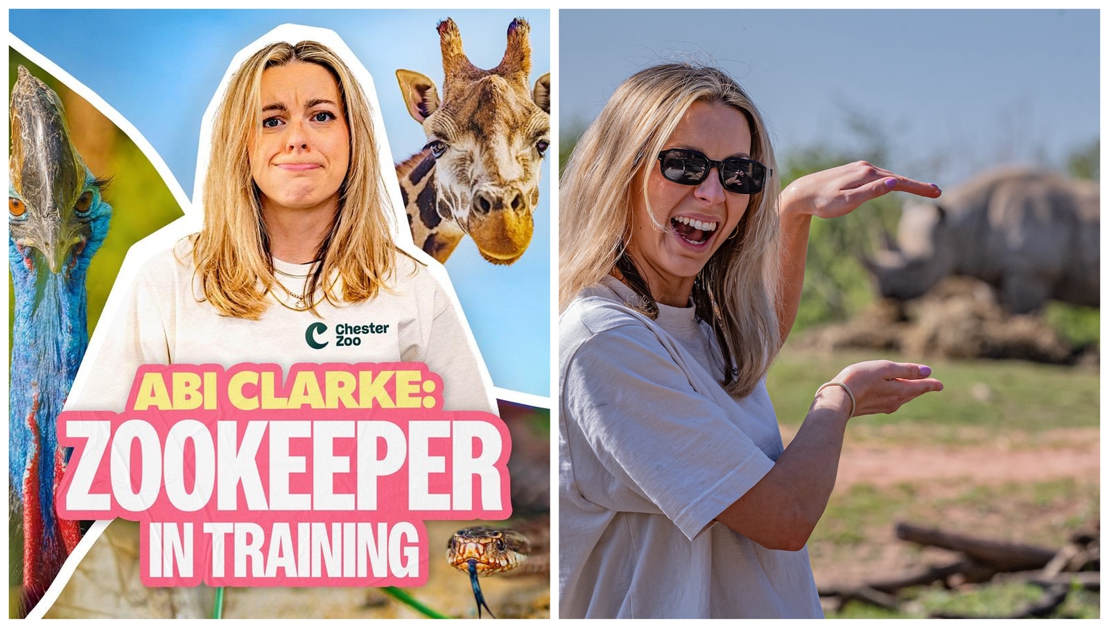 Comic Abi Clarke is Chester's newest zookeeper in new six-part podcast - Prolific North