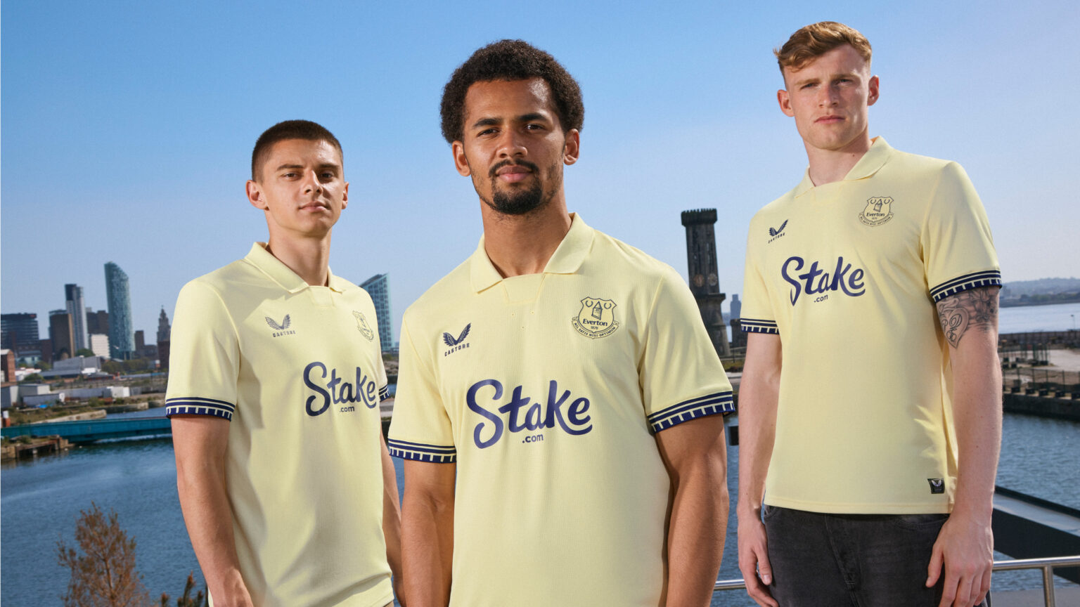 Everton and Castore unveil new away kit with subtle nod to Hill ...