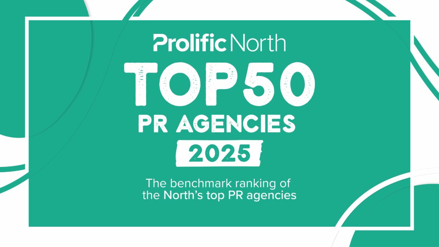 Revealed: Prolific North’s Top 50 PR Agencies 2025 - Prolific North