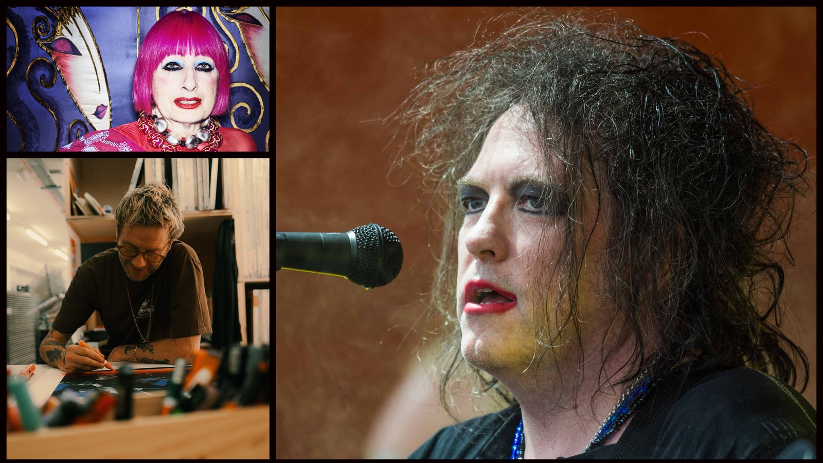 The Cure frontman, Tank Girl creator and Freddie Mercury fashion ...