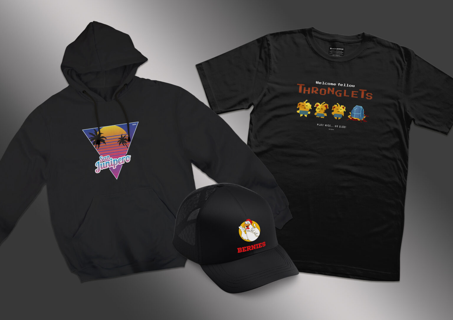 Black Mirror launches official merch store for Black Friday with IV Creative leading design and ...