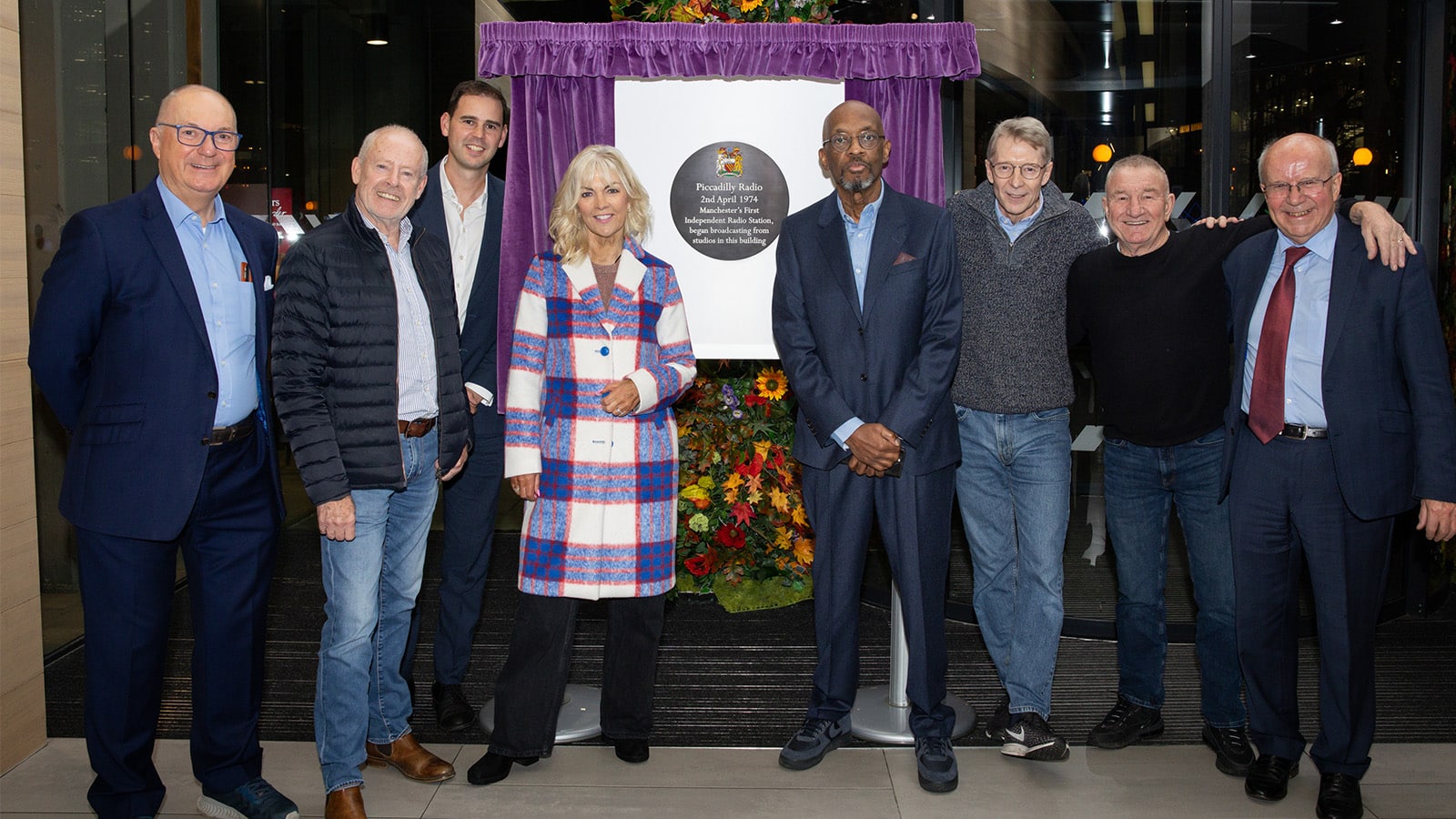 Piccadilly Radio’s 50 years celebrated with City Tower plaque ...