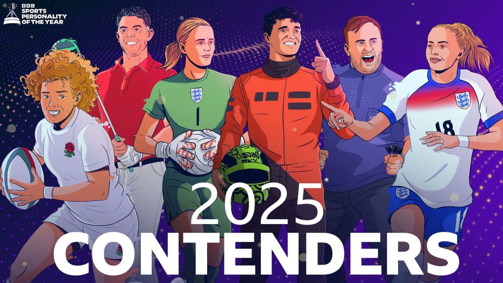 BBC Sports Personality of the Year 2025 shortlist revealed: Six stars ...