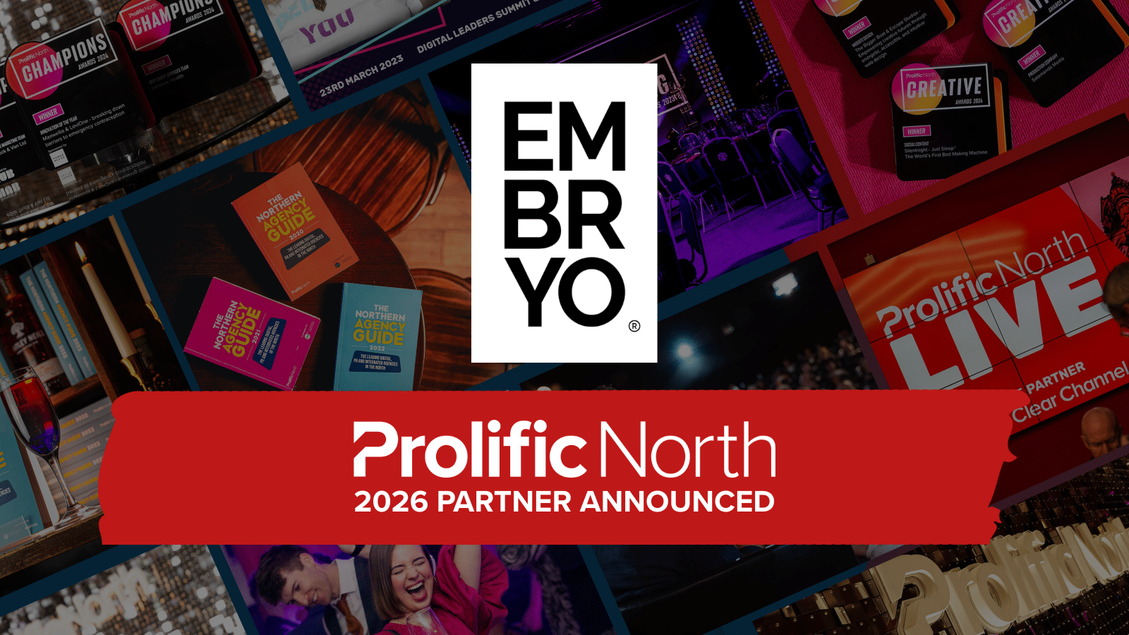 Embryo returns as Prolific North Partner for 2026 - Prolific North