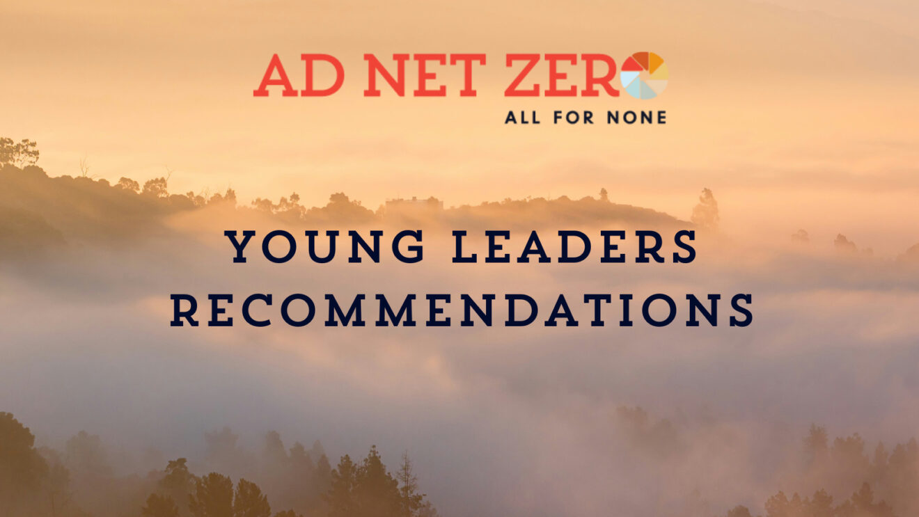 Ad Net Zero's rising stars offer top sustainability tips in response to ...