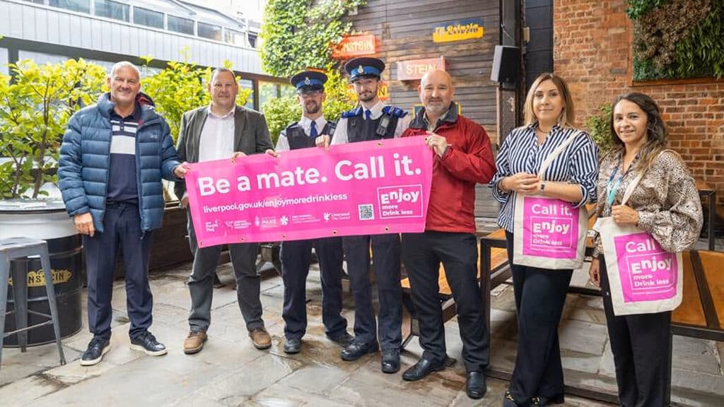 Liverpool gets World Cup ready with major cross-body safer drinking ...